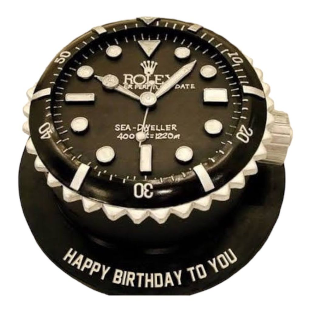 Rolex Watch Theme Cake » Stanley's Bakery